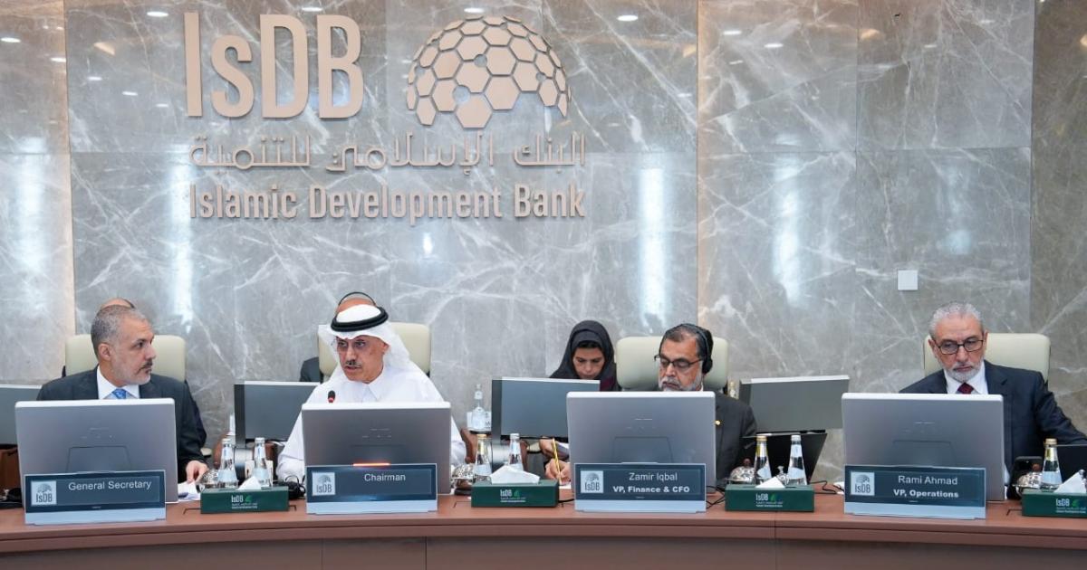 IsDB Board of Executive Directors Approves US$ 1.365 Billion to Spur ...